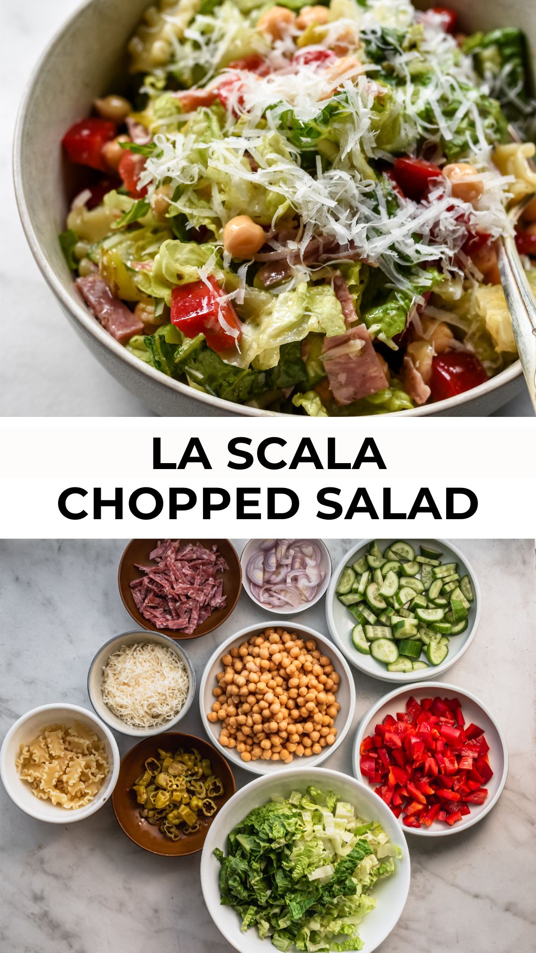 La Scala Chopped Salad with Pasta | The Subversive Table