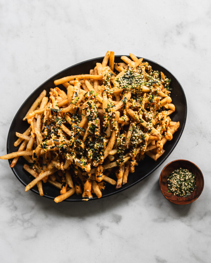 Furikake French Fries with Spicy Mayo | The Subversive Table