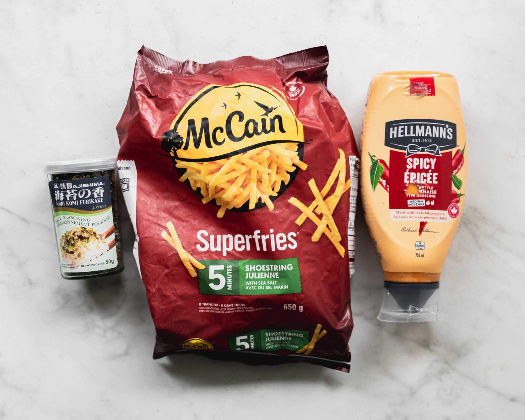Furikake French Fries with Spicy Mayo | The Subversive Table