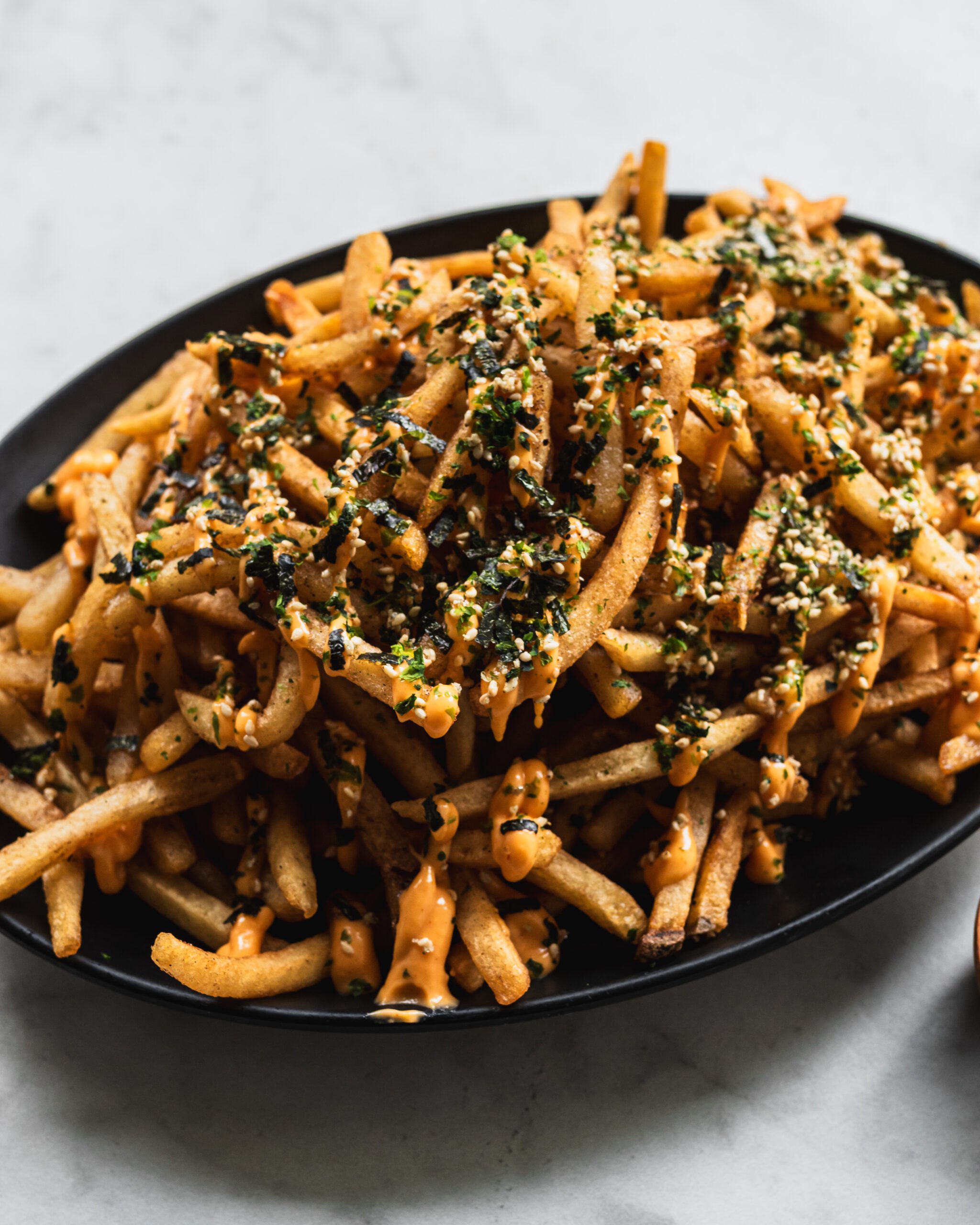 Furikake French Fries with Spicy Mayo | The Subversive Table