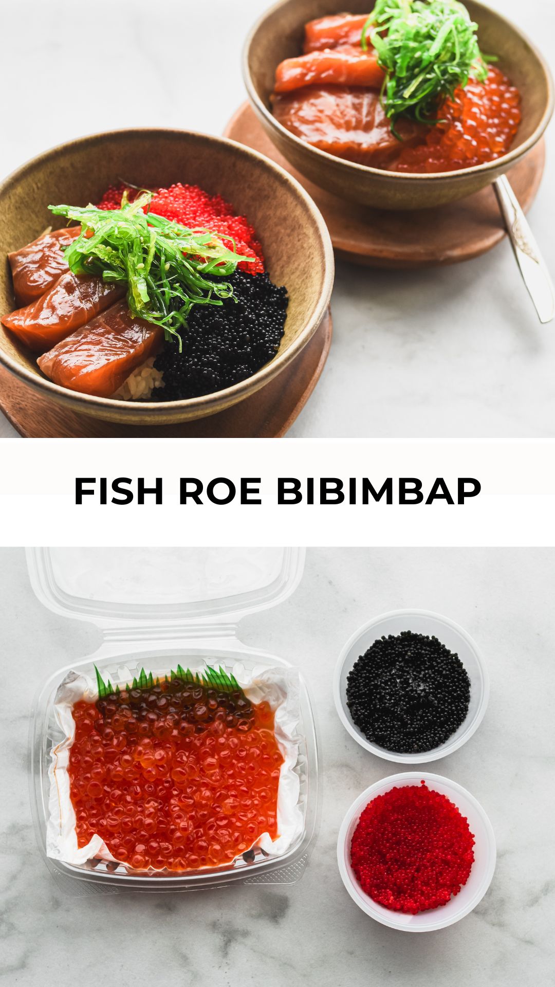 Fish Roe Bibimbap (Al Bap) | The Subversive Table