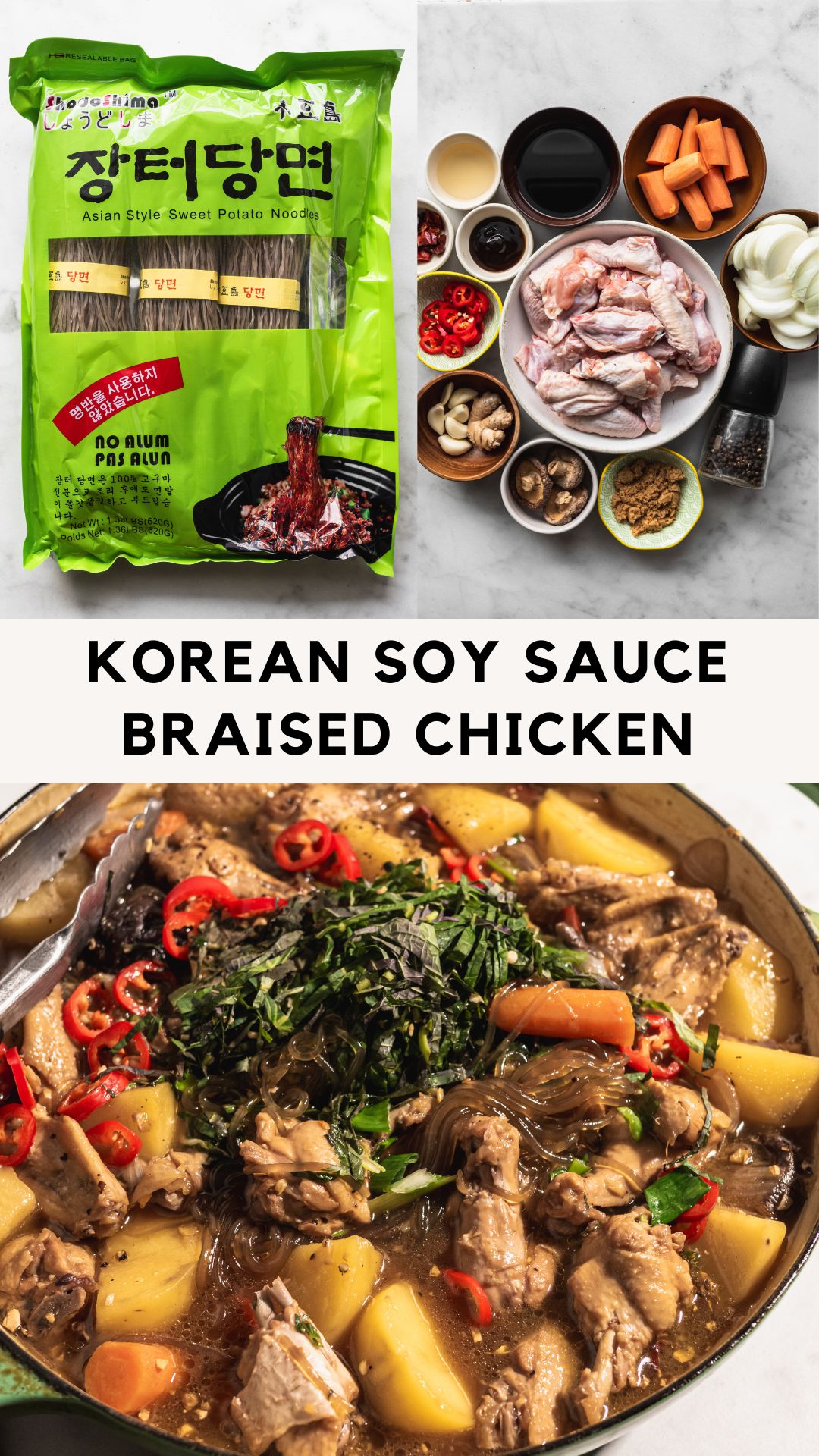 Korean Soy Sauce Braised Chicken (Dak Jjim) | The Subversive Table