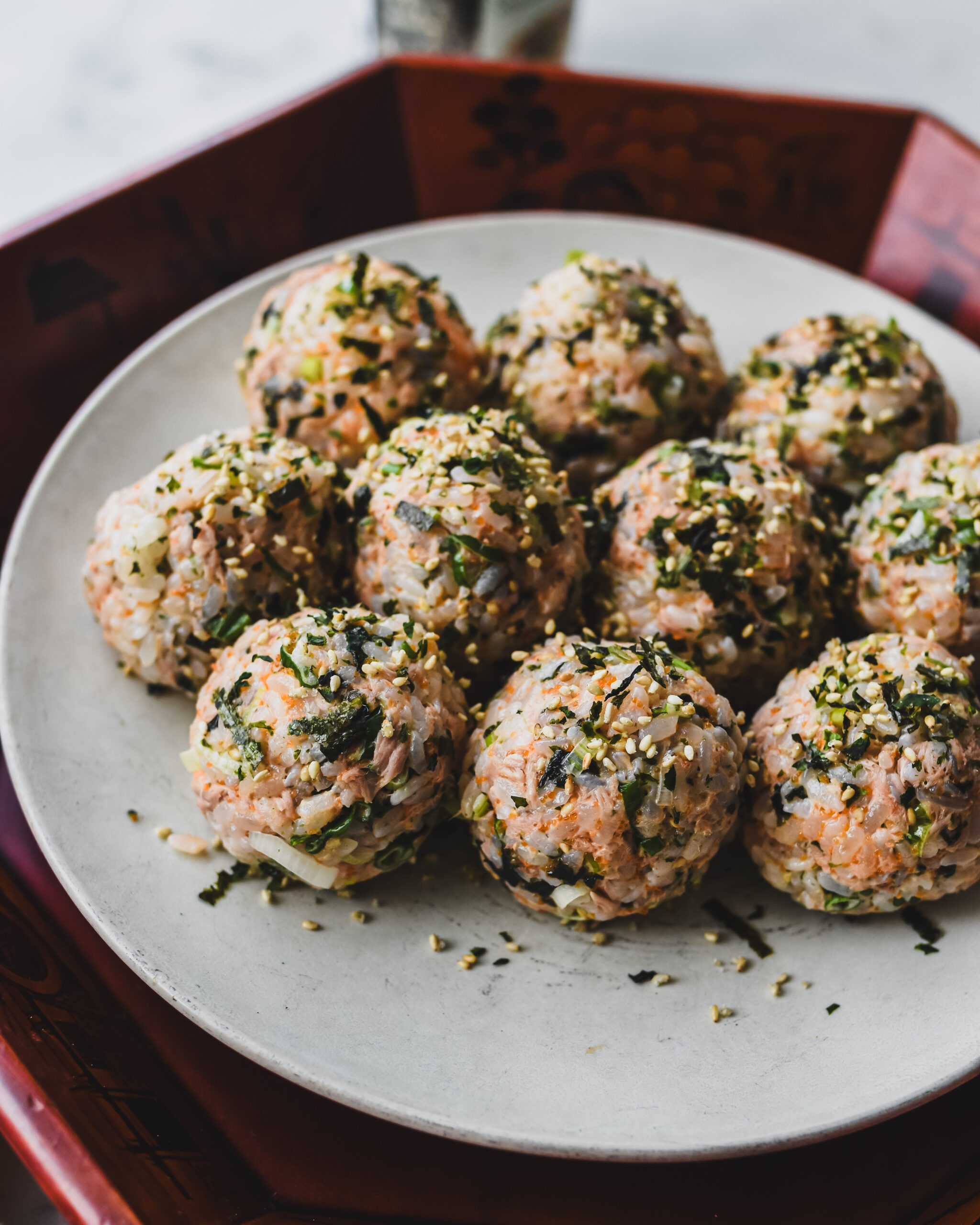 Tuna Mayo Korean Rice Balls (Jumeok Bap) | The Subversive Table
