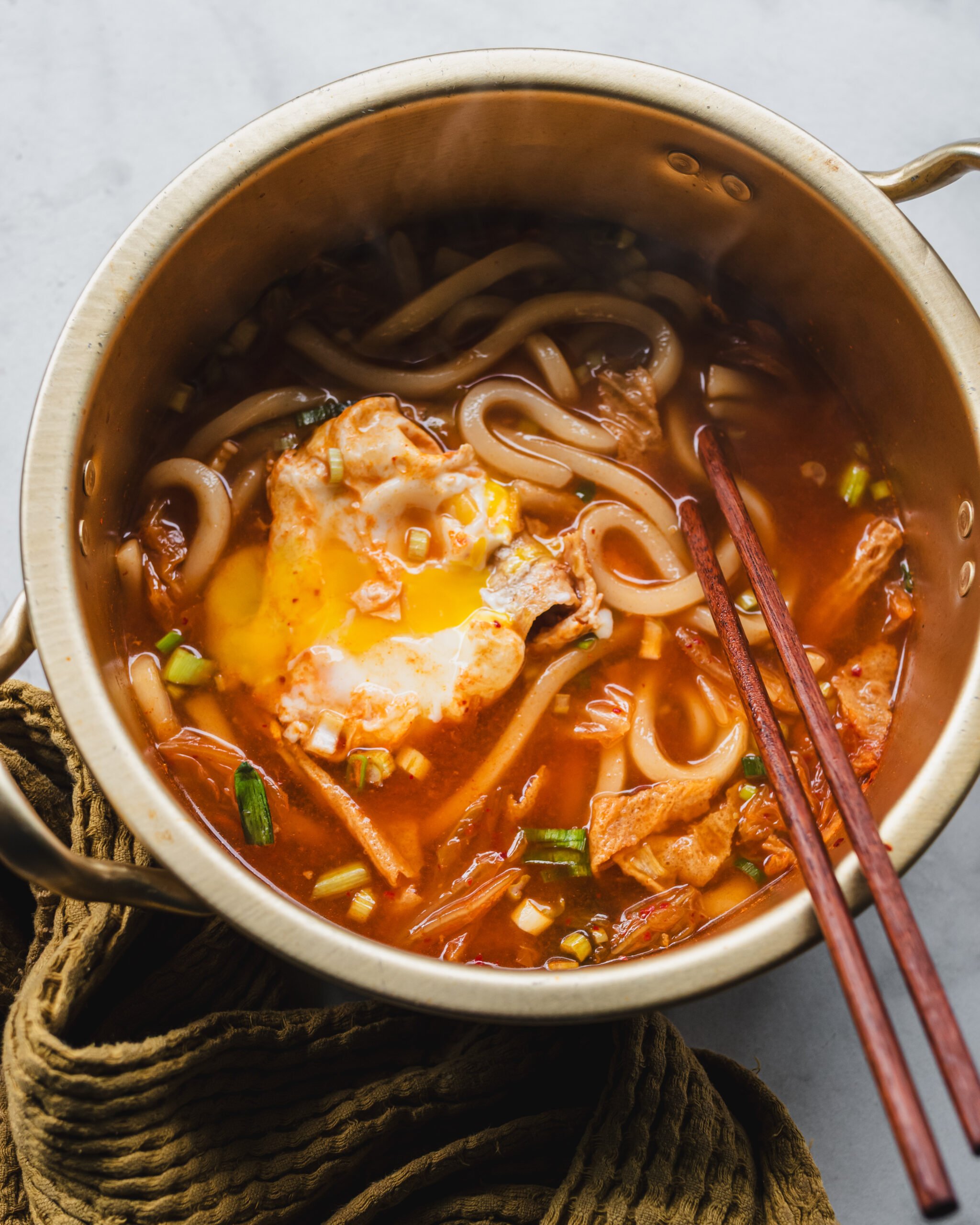 Easy Kimchi Udon Soup | The Subversive Table