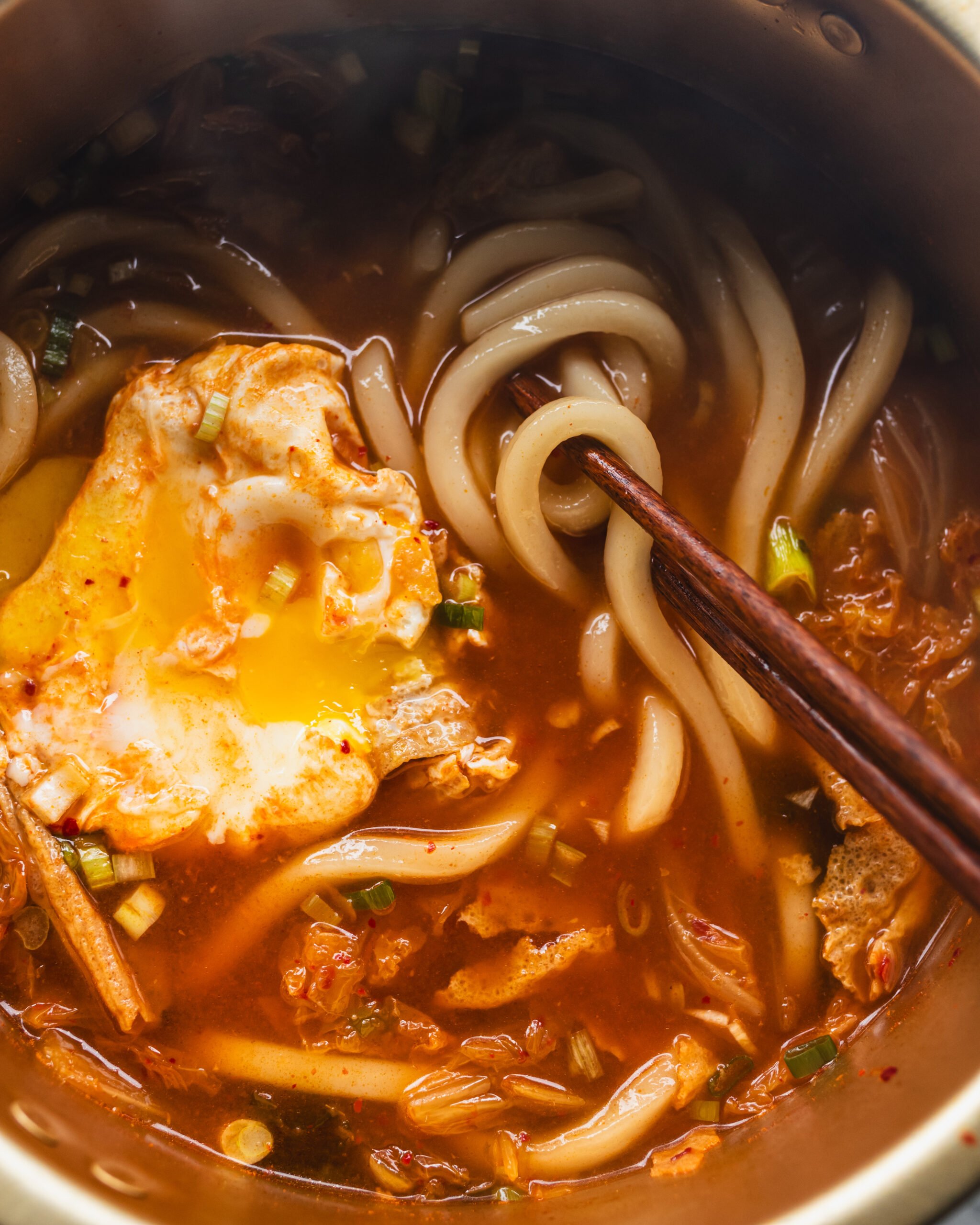 Easy Kimchi Udon Soup | The Subversive Table
