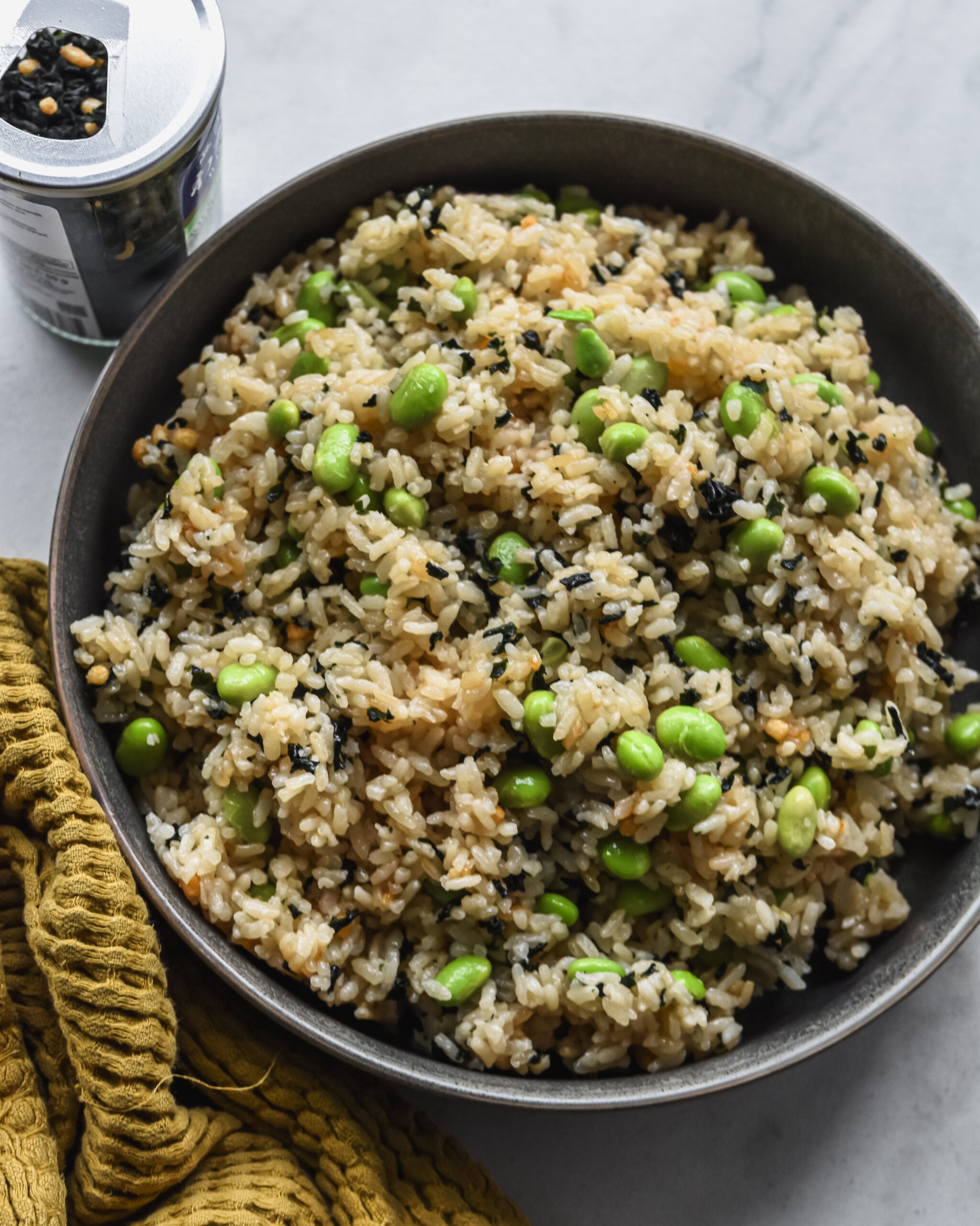Easy Rice Cooker Edamame Rice | The Subversive Table
