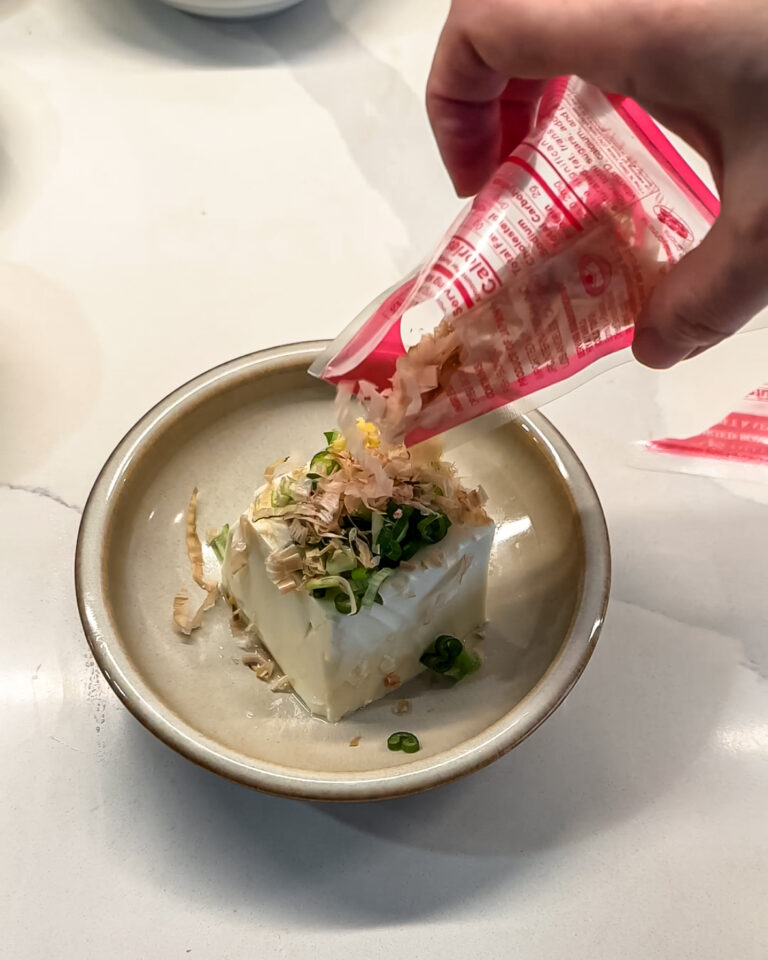 Easy Japanese Cold Tofu (Hiyayakko) | The Subversive Table